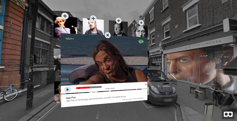 Dataverse - WebVR Visualization Tool